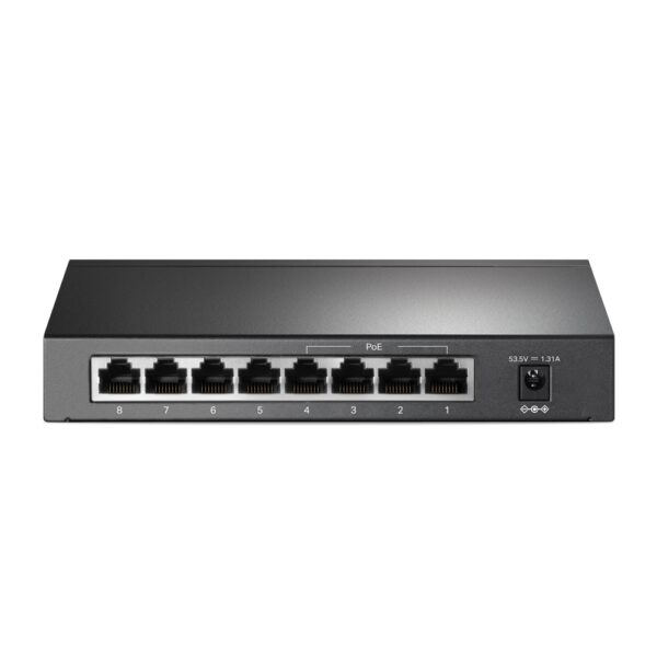 8 port Desktop Switch with 4-Port PoE+ | NewiTech