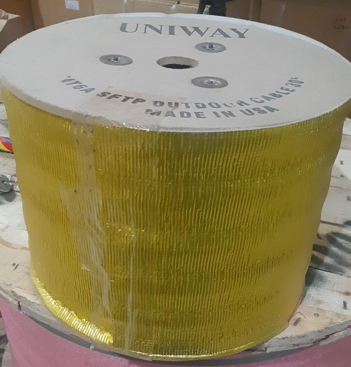 Uniway Cat6A SFTP Cable Coil 305 meter | NewiTech